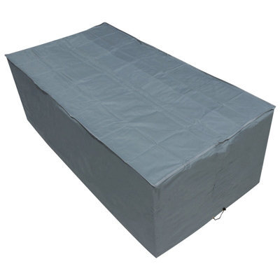 Oxbridge Grey Large Table Waterproof Outdoor Garden Furniture Cover by ...