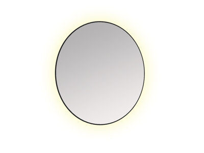 Cosmic Illuminated Bathroom Mirror 80 X 80 Cm, Round by B&Q | ufurnish.com