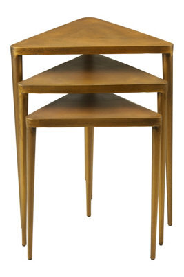 Premier Housewares Interiors By Premier Compact Triangular Tables ...