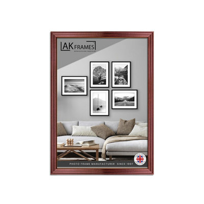"AK Frames 17X11"" Classic Rose Wood Modern Picture Frame - Poster ...