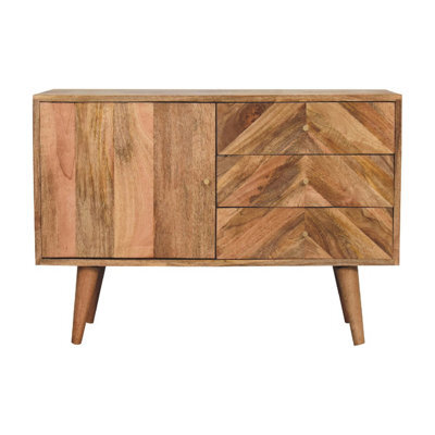 Artisan Furniture Solid Wood Muna Mixed Sideboard by B&Q | ufurnish.com