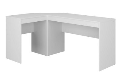 Out & Out Original Out & Out Chester White L-Shaped Corner Desk by B&Q ...
