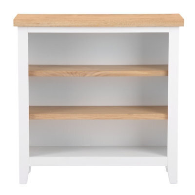 Buttercup Farm Small Wide Bookcase - L90 X W30 X H90 Cm - White by B&Q ...