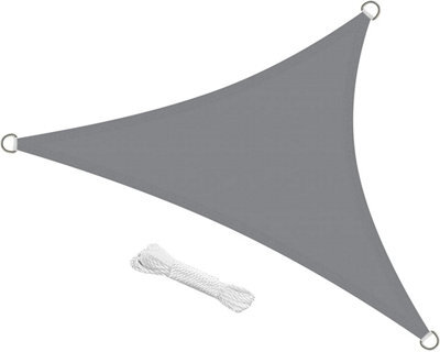 Swift Sun Shade Sail 4X4X4M Triangle Waterproof 98% Uv Block Water ...