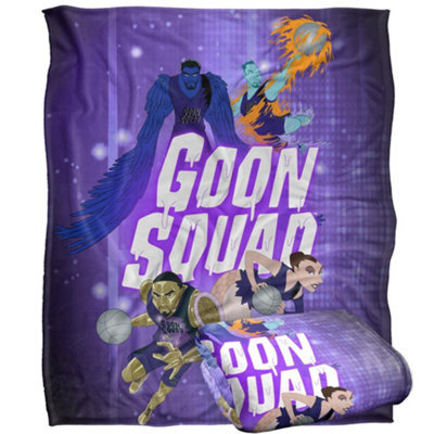 Space Jam: A New Legacy Goon Squad Blanket Multicoloured (One Size) by ...