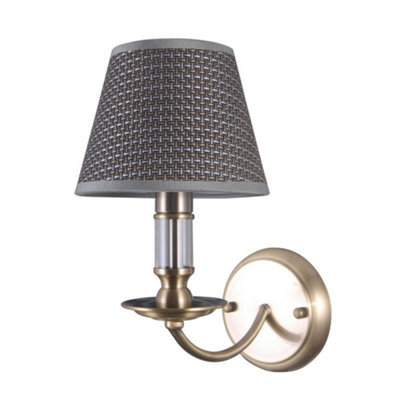 Luminosa Lighting Luminosa Classic Wall Lamp Antique Bronze 1 Light ...