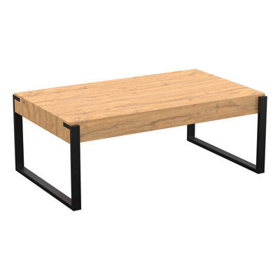 Avf Ridgewood Coffee Table - Rustic Light Wood by B&Q | ufurnish.com