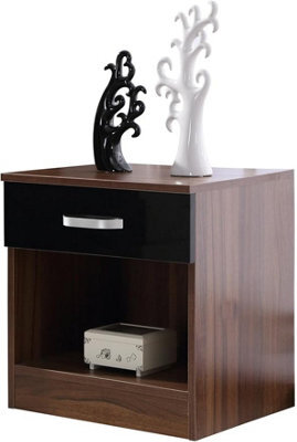 Afn Home High Gloss 3 Piece Bedroom Furniture Set - Includes Wardrobe ...