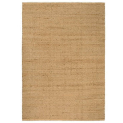 Berkfield Rug Rectangular Natural 160X230 Cm Jute by B&Q | ufurnish.com