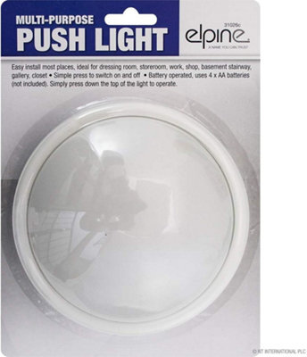 Set Of 8 Push Light Indoor Multipurpose Home Torch Easy Install Bedroom ...