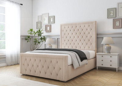 Comfort Beds Hilton Sand Naples Bed Frame by B&Q | ufurnish.com