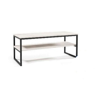 Buttercup Farm Milan Laminate Coffee Table With Shelf - L40 X W100 X ...