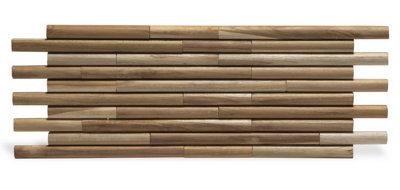 Wall!Supply Wallsupply Ultrawood Reeded Round Reclaimed Solid Teak Wood ...