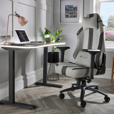 X Rocker X-Rocker Onyx Pc Office Gaming Chair, Ergonomic Computer Desk ...