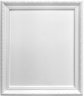 Frames By Post Shabby Chic White Photo Frame 12 X 8 Inch by B&Q ...