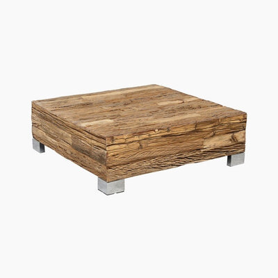 Buttercup Farm Heather Coffee Table - Reclaimed Wood - L110 X W110 X ...