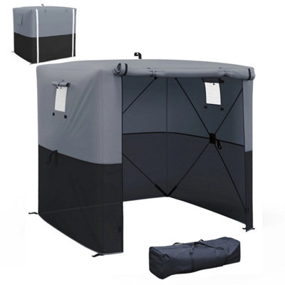 2 X 2M Pop Up Gazebo With Sides Easy Up Party Tent With Carry Bag by B ...