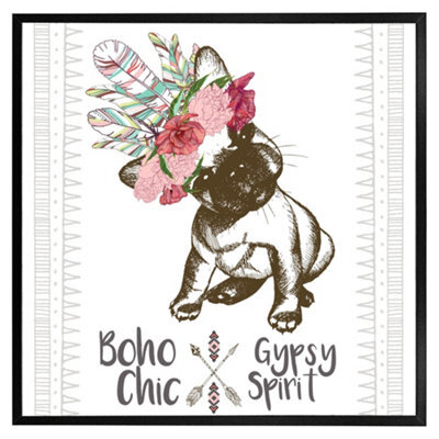 "Andrew Lee Portrait Of French Bulldog Puppy (Picutre Frame) / 12X12 ...