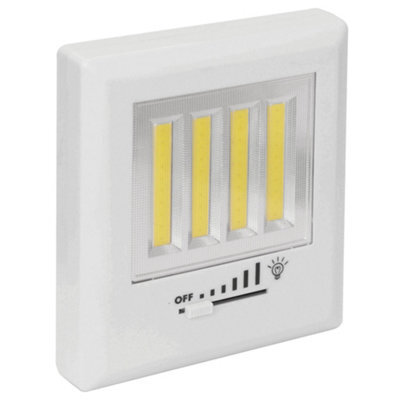 St Helens Home & Garden Wireless Cob Led Light Switch With Dimmer ...