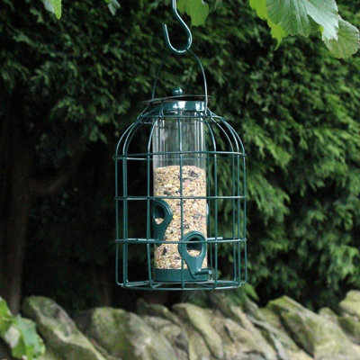 Samuel Alexander Pack Of 2 Wild Bird Seed Feeder Cage With Squirrel ...