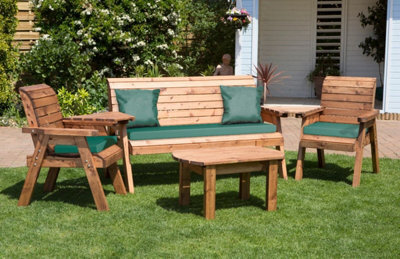Charles Taylor Trading Charles Taylor Wooden Garden 5 Seater Multi ...