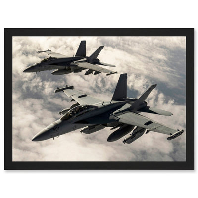 Artery8 Hook Military Us Airforce F-18 Hornet Jet Fighters Photo Wall ...