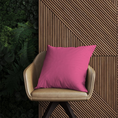 Warren Reed Designer Hot Pink Outdoor Cushion 60Cm X 60Cm by B&Q ...