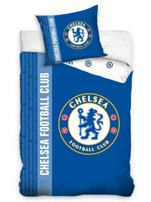 CHELSEA FOOTBALL CLUB Chelsea Fc Single Cotton Duvet Cover And ...