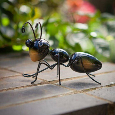 Marco Paul Large Metal Ant Ornament Garden by B&Q | ufurnish.com