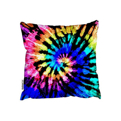 Andrew Lee Cushions - Tie Dye Pattern (Cushion) / 60Cm X 60Cm by B&Q ...
