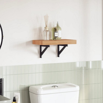 Berkfield Table Top 40X20X4 Cm Rectangular Solid Wood Acacia by B&Q ...