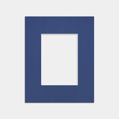 Ak Frames 9X7 Blue Picture Mounts To Fit 6X4 Aperture Size - Mount ...