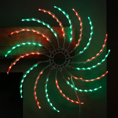 Samuel Alexander 50Cm Light Up Christmas Spinner Decoration With 128 ...