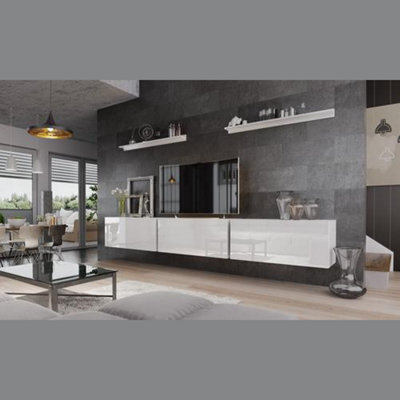 ABC Boxing 6 Gloss Entertainment Unit / Tv Unit by B&Q | ufurnish.com