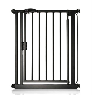 Bettacare Auto Close Stair Gate, 68.5Cm - 75Cm, Matt Black, Narrow ...