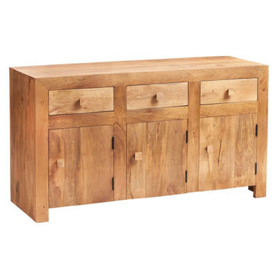 Worcester Poko Light Mango Large Sideboard by B&Q | ufurnish.com