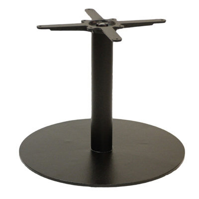 Gorzan Round Cast Iron Table Base Large Coffee by B&Q | ufurnish.com