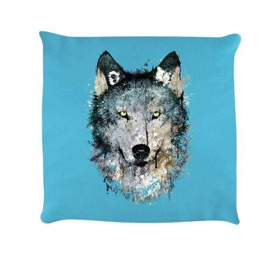 Unorthodox Collective Alpha Cushion Sky Blue (One Size) by B&Q ...