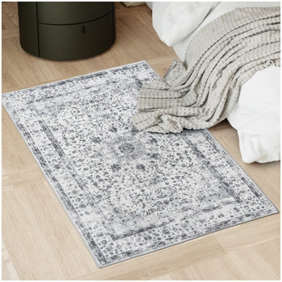 Tectake Washable Rug Aliya - Different Sizes, Oriental Pattern, Non ...
