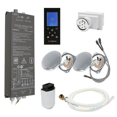 Insignia Homefit 3Kw Steam Generator System Touch Control Speaker Set ...