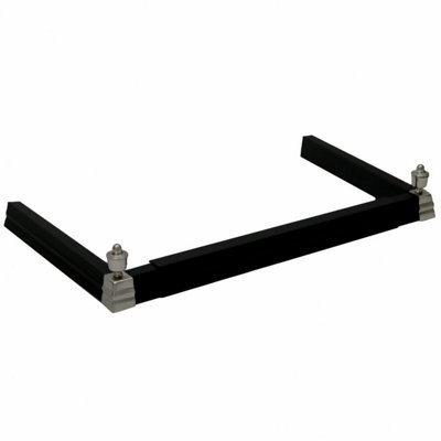 Oypla Adjustable Chrome Fire Fender Fireplace Guard Frame Surround by B ...