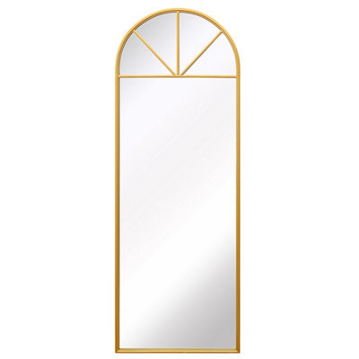 Dibor Vintage Style Gold Mirror Decorative Tall Full Length Mirror ...