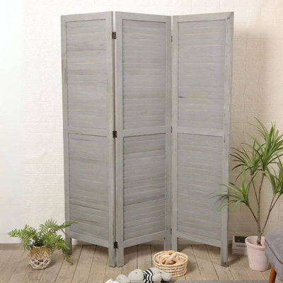 Home Source Horsham Fully Assembled Grey Room Divider by B&Q | ufurnish.com
