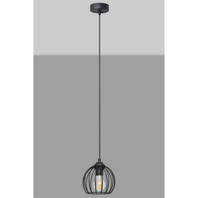 Luminosa Lighting Luminosa Mercure Wire Frame Pendant Ceiling Light ...