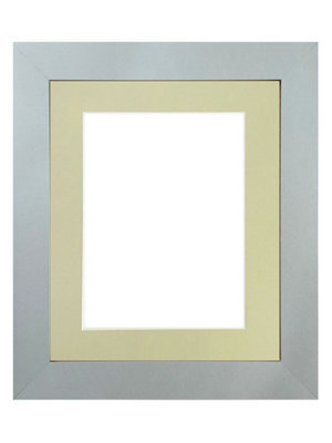 Frames By Post Metro Light Grey Frame With Light Grey Mount 50 X 70Cm ...