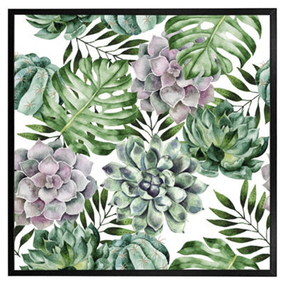 "Andrew Lee Watercolour Botanical Leaves (Picutre Frame) / 20X20 ...