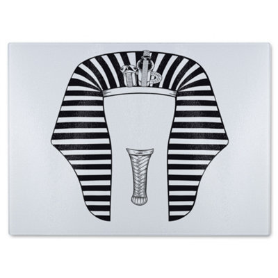 Benjamin Tate Design Tutankhamun Glass Chopping Boarddesigner Style by ...