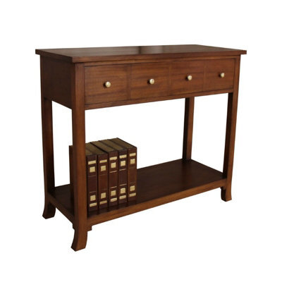 Buttercup Farm Orchard Console Table - Mahogany Wood - L40 X W95 X H80 ...
