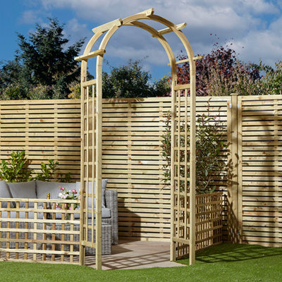 Rowlinson Chester Round Top Arch by B&Q | ufurnish.com
