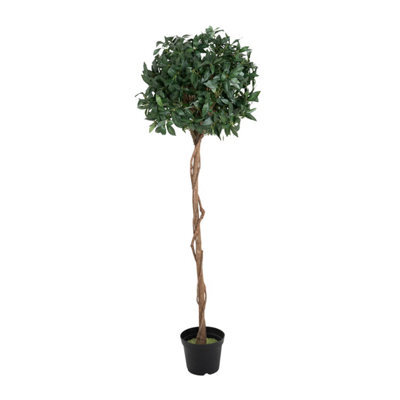 Fake Bay Topiary Tree By Blooming Artificial by B&Q | ufurnish.com